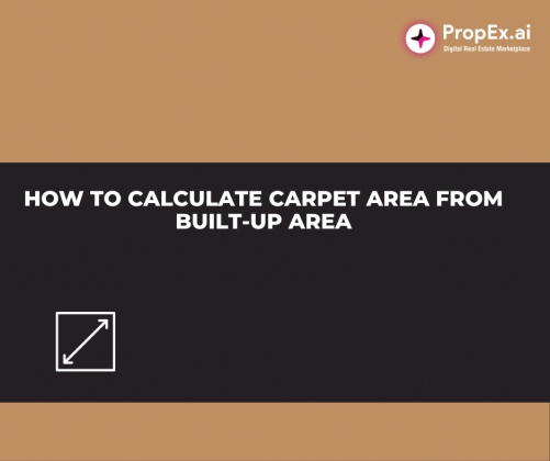 How to calculate carpet area from built-up area | Checklist - PropEx.ai ...